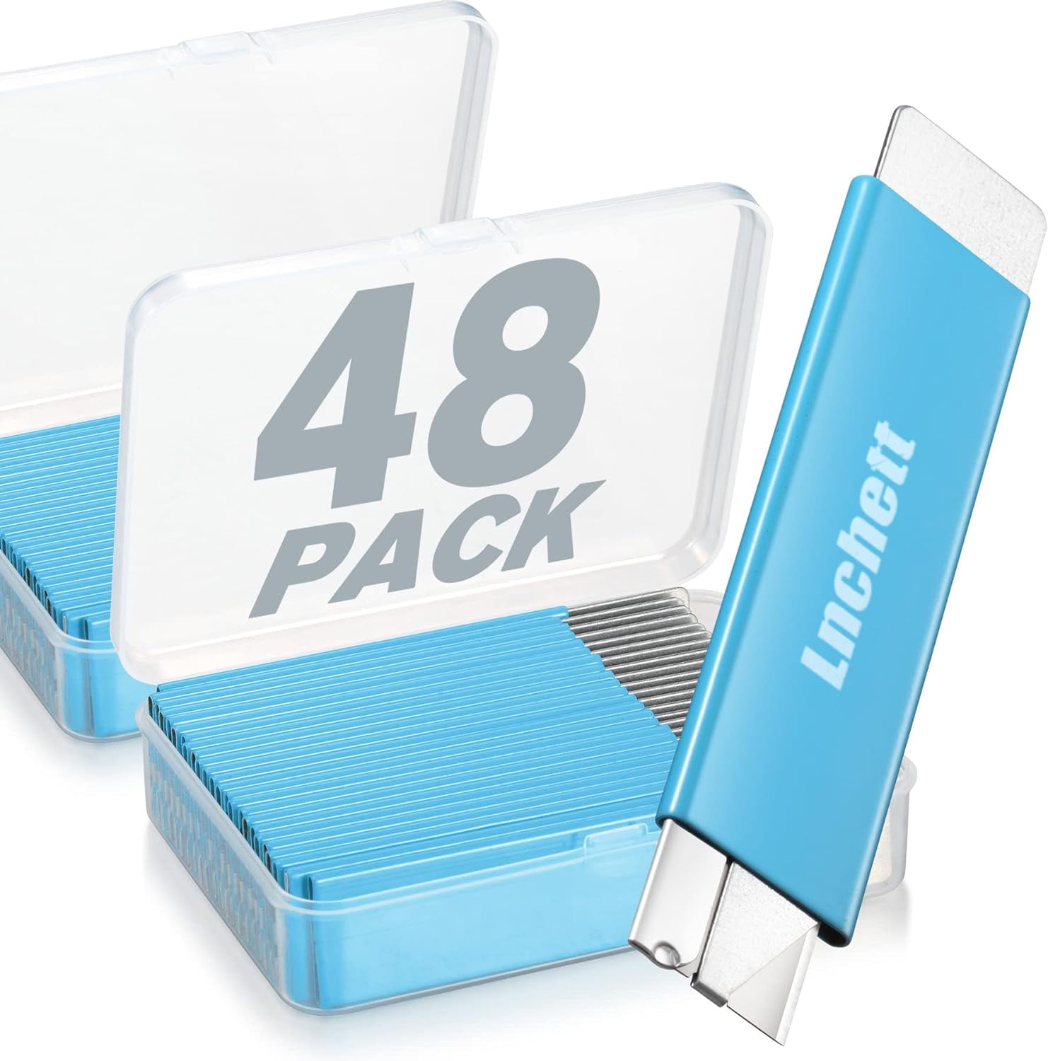 Box Cutter, 48-Pack Retractable Cardboard Mini Box Cutter for Packages ...