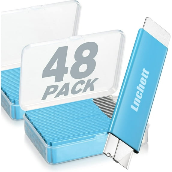 Box Cutter, 48-Pack Retractable Cardboard Mini Box Cutter for Packages ...