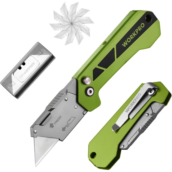 Box Cutter, Utility Knife Quick Change Blade Razor Knife, Folding ...