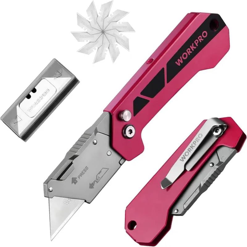 Box Cutter, Utility Knife Quick Change Blade Razor Knife, Folding ...