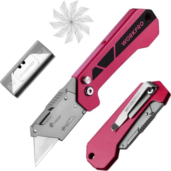 Box Cutter, Utility Knife Quick Change Blade Razor Knife, Folding ...