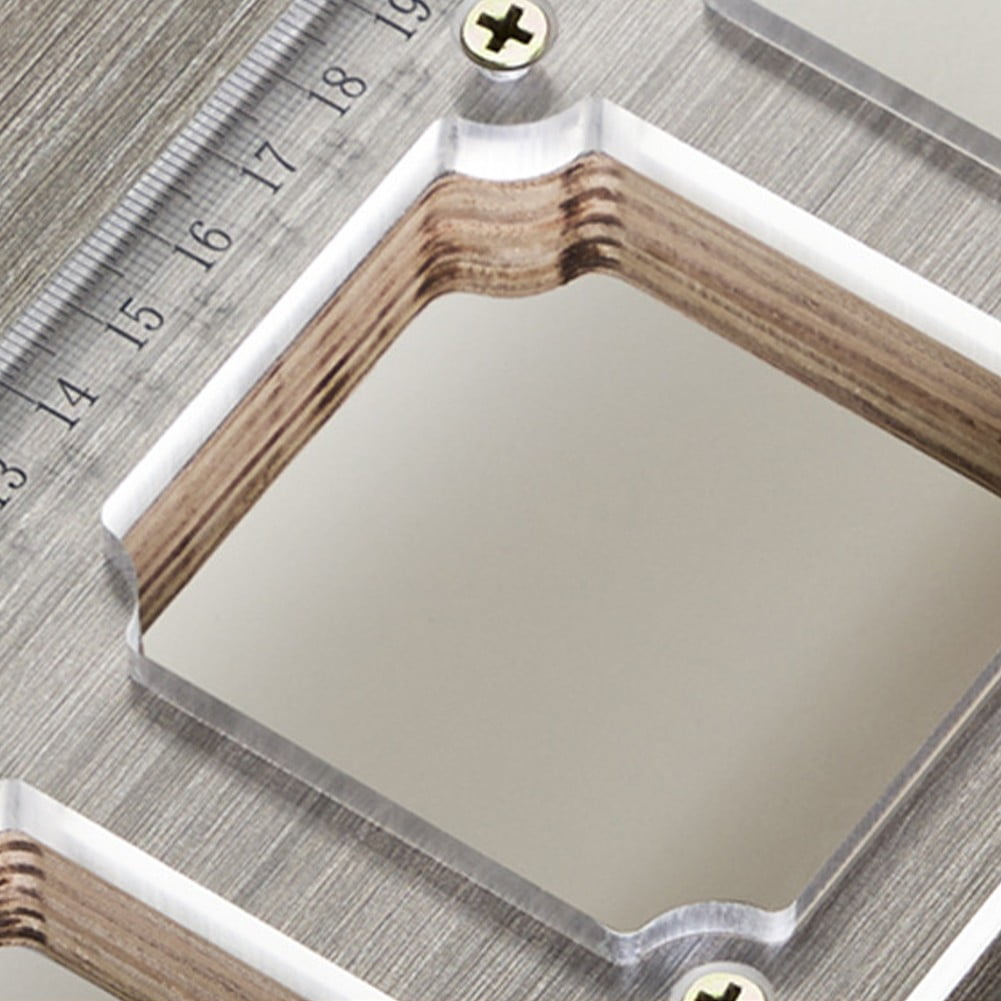 Box Hole Template, Socket Mount Finder Cn Standard 72Mm Spacing Acrylic ...
