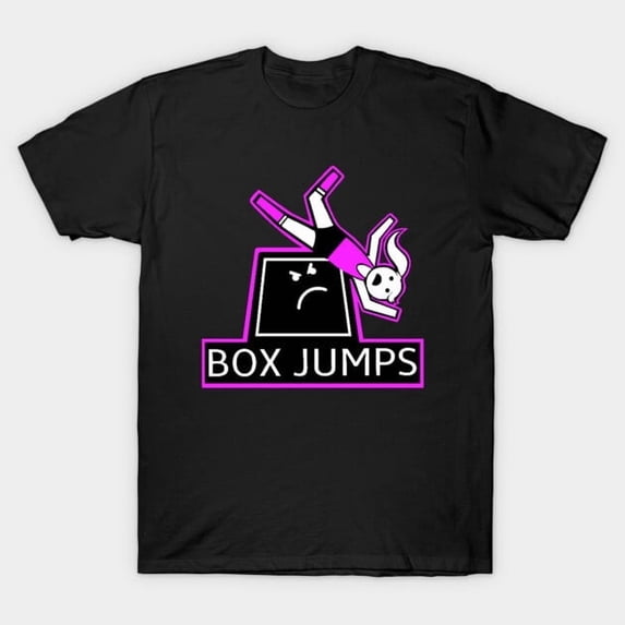 Box Jumps Fitness Funny Plyometric Conditioning Gym Girl Humor Unisex T ...