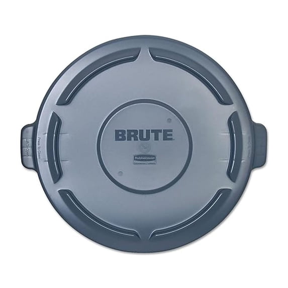 Box King Brute Container with Flat Lid, 44 Gallon, Gray - Heavy Duty ...