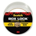 Box Lock Shipping Packaging Tape, 3" Core, 1.88" X 54.6 Yds, Clear ...