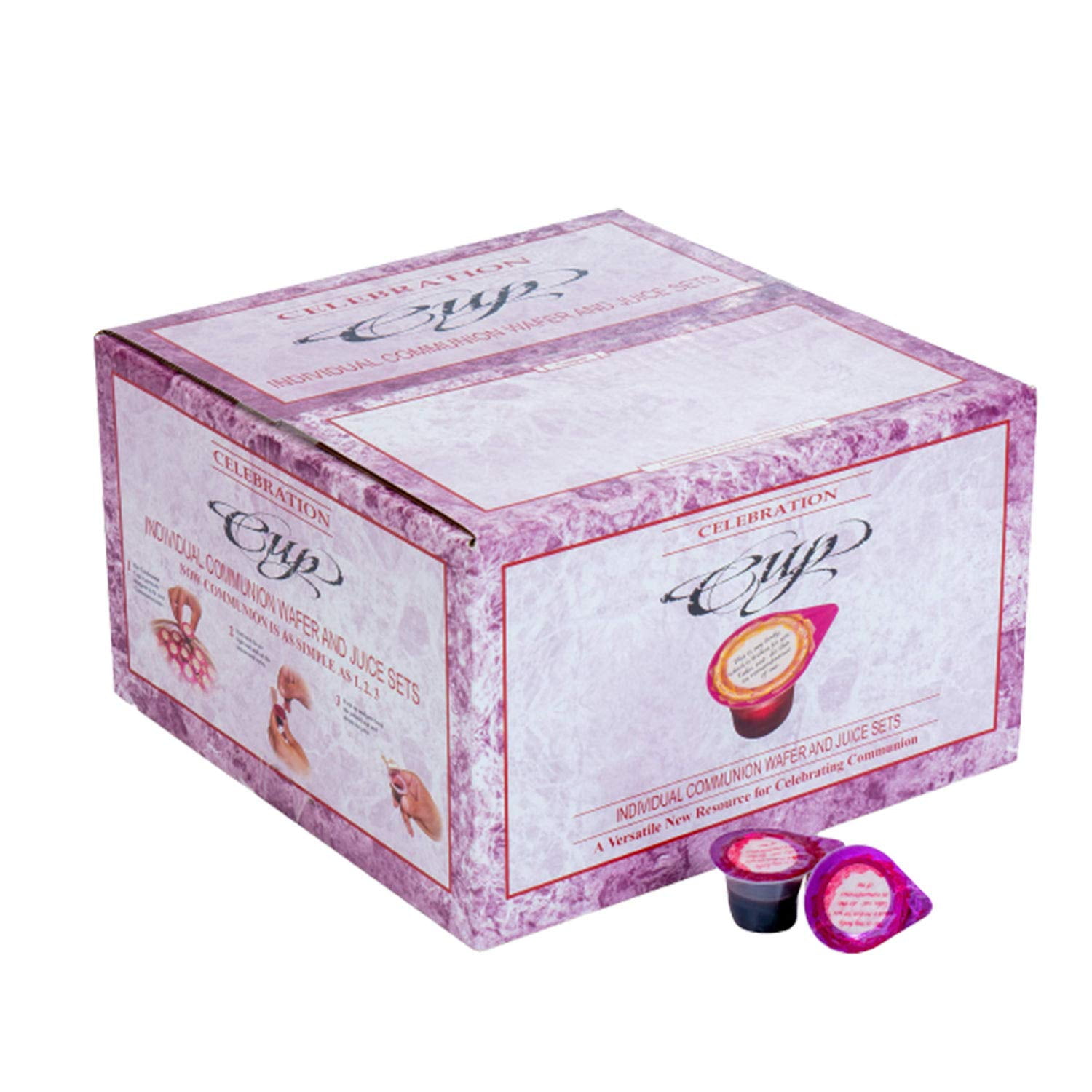 Box Of 500 Grape Juice Celebration Cups - Walmart.com