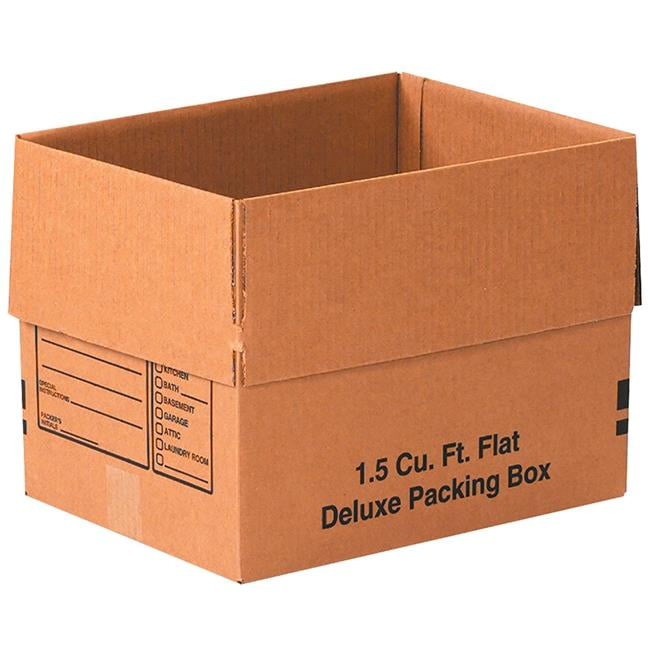 Box Packaging BP2723 16 x 12 x 12 in. Deluxe Cardboard Corrugated Boxes ...