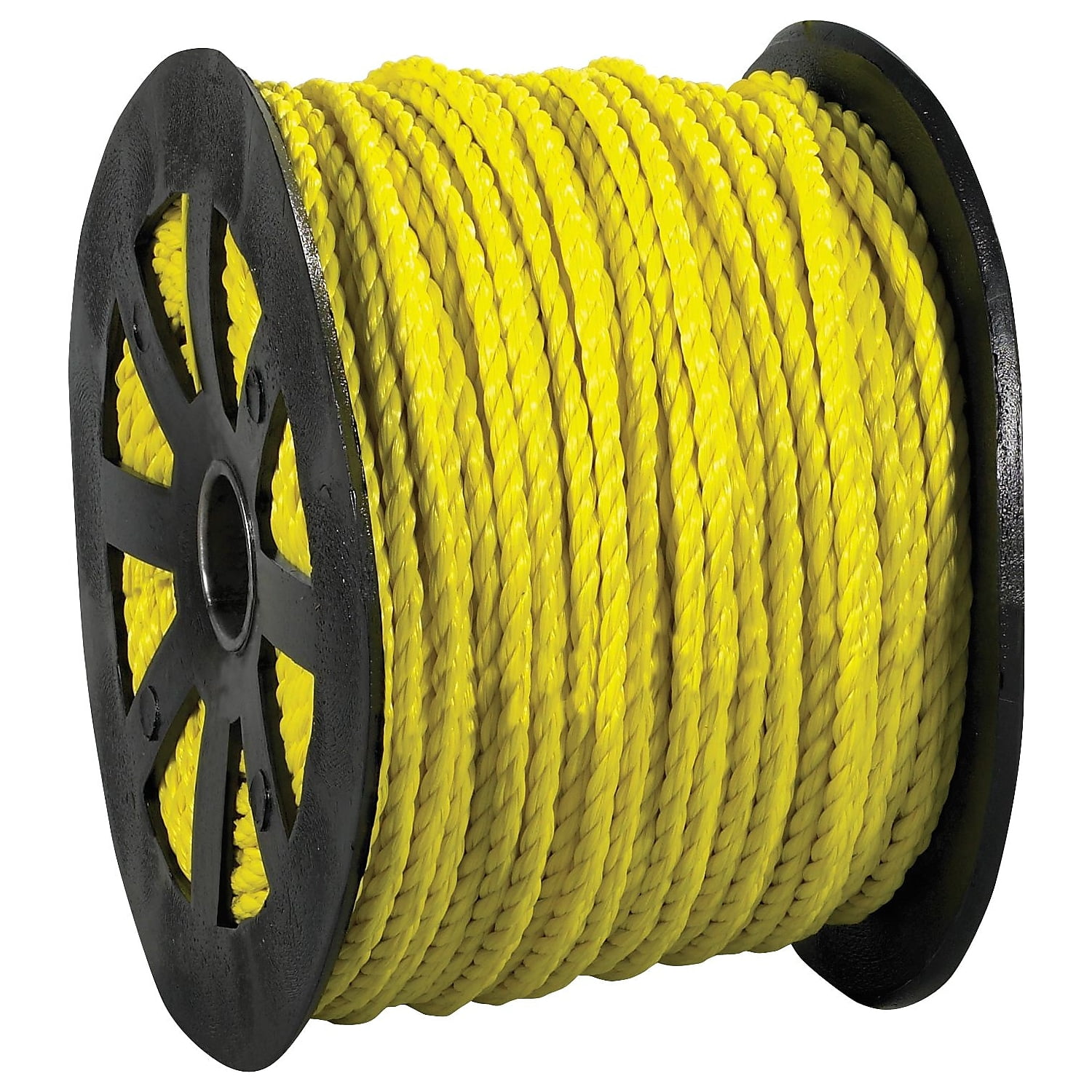 Office Depot® Brand Twisted Polypropylene Rope, 1,150 Lb, 1/4" x 600 ...