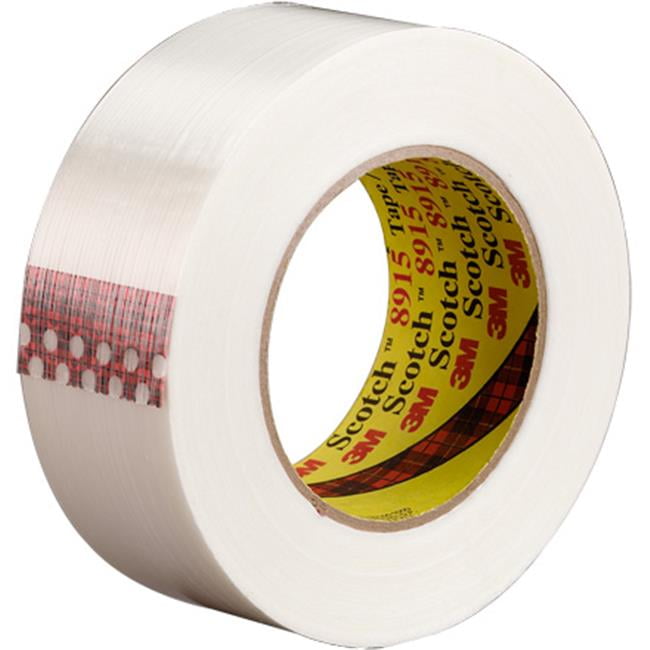 Box Partners 3M-8915 Filament Tape - Clear - .75 in. x 60 yds. - 12 ...