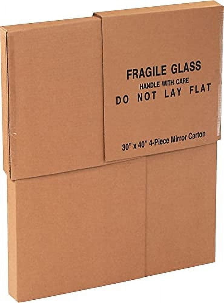 Box Partners 40604PCMC Mirror Boxes 4-Piece 40 x 60 x 3 1/2 1 Piece of ...