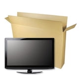 Box Partners 64 x 8 x 40 in. Flat-Panel TV 500 ECT-71 Double Wall ...