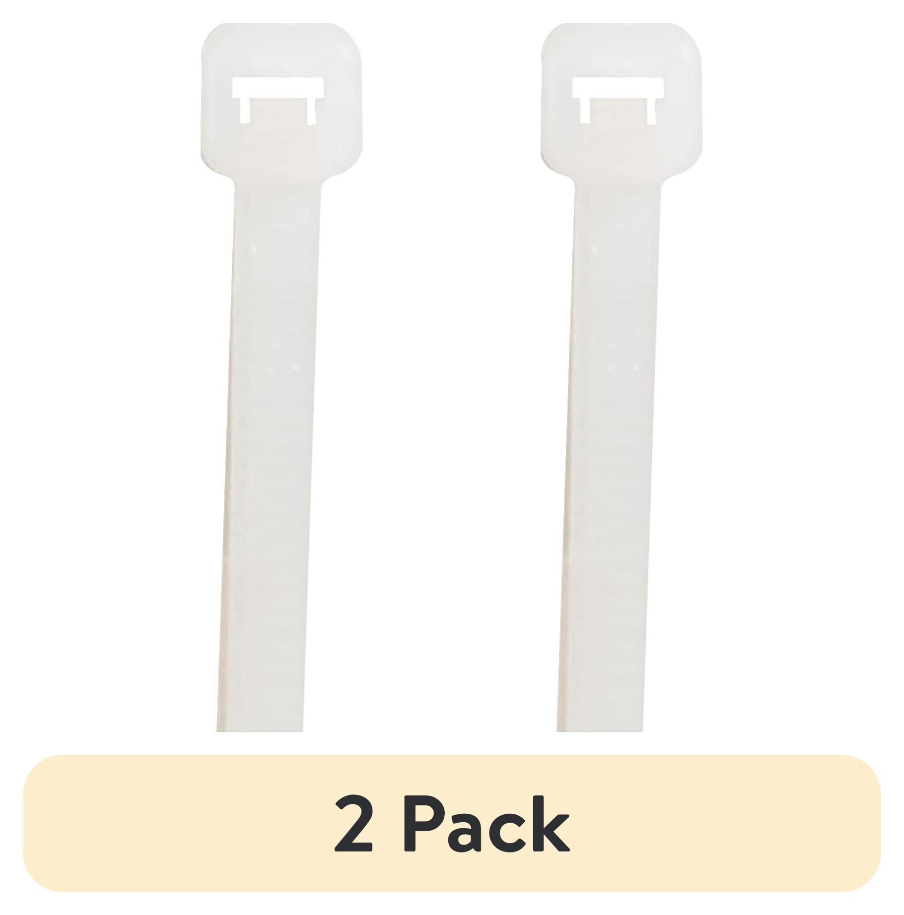 (2 pack) Box Partners Cable Ties 50# 36" Natural 100/Case CT3650 ...