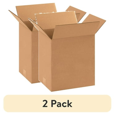 Box Partners Double Wall Boxes 9" x 9" x 13" Kraft 25/Bundle KEG12 - Walmart.com