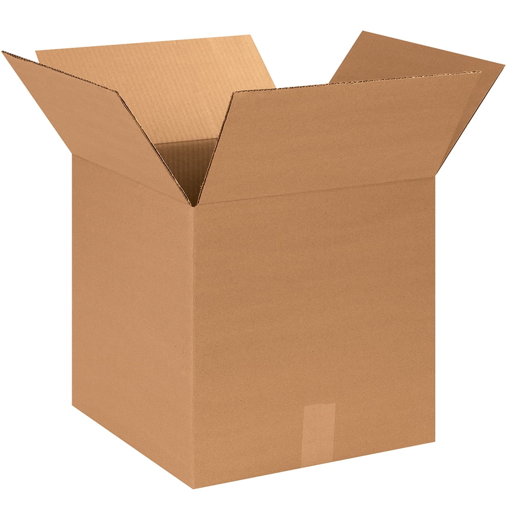 Box Partners Corrugated Boxes 14" x 14" x 14" Kraft 25/Bundle 141414 ...