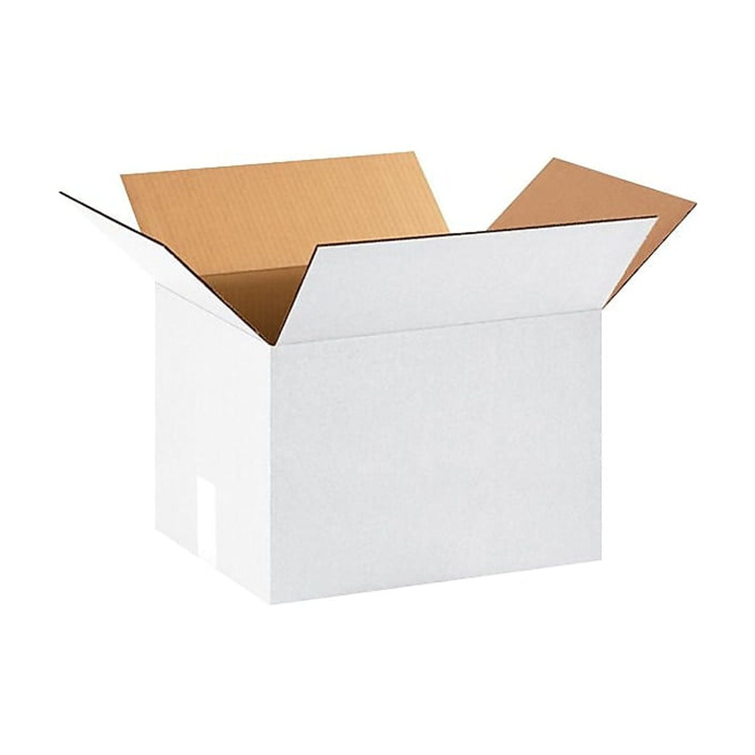 Partners Brand Box,White,Corrugated,15x12x10",PK25 151210W - Walmart.com