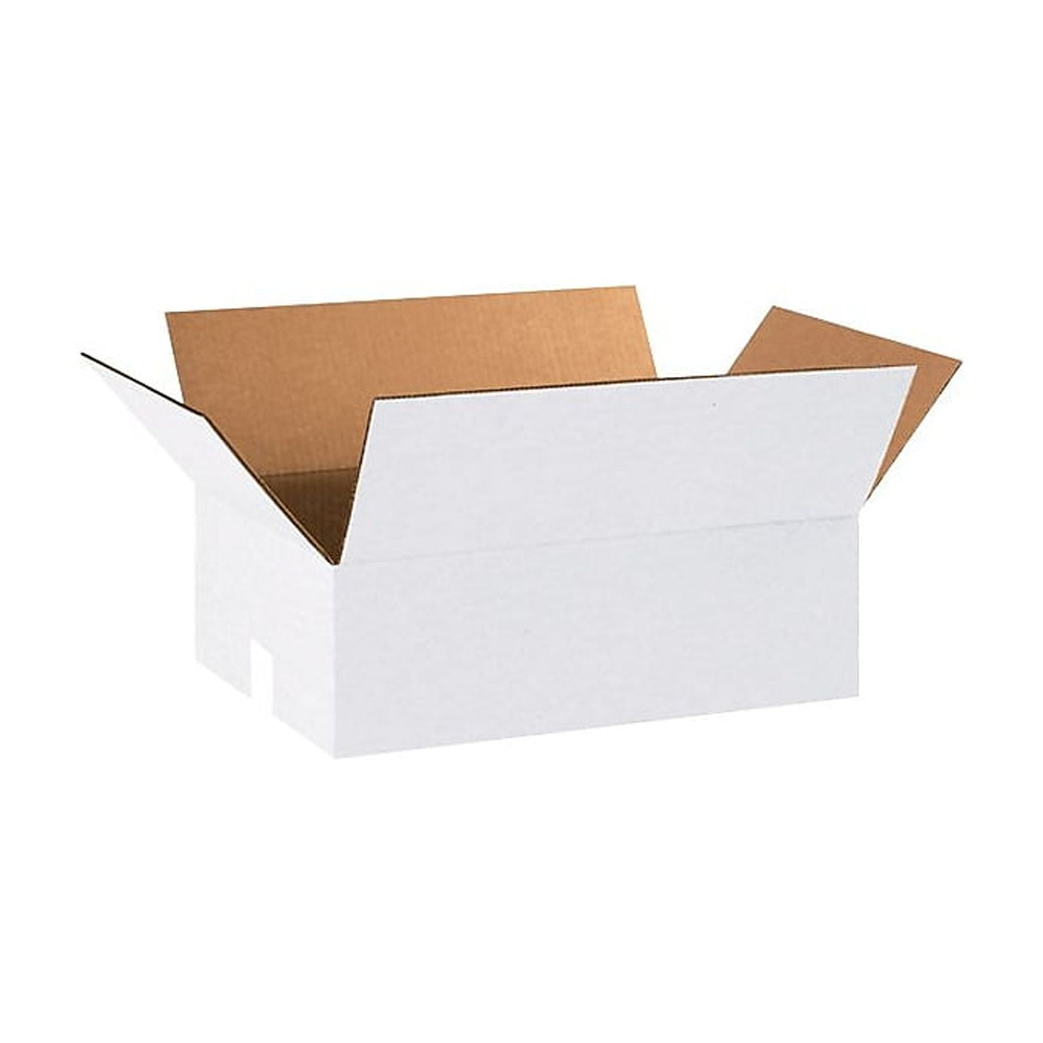 Box Partners Corrugated Boxes 18" x 12" x 6" White 25/Bundle 18126W ...