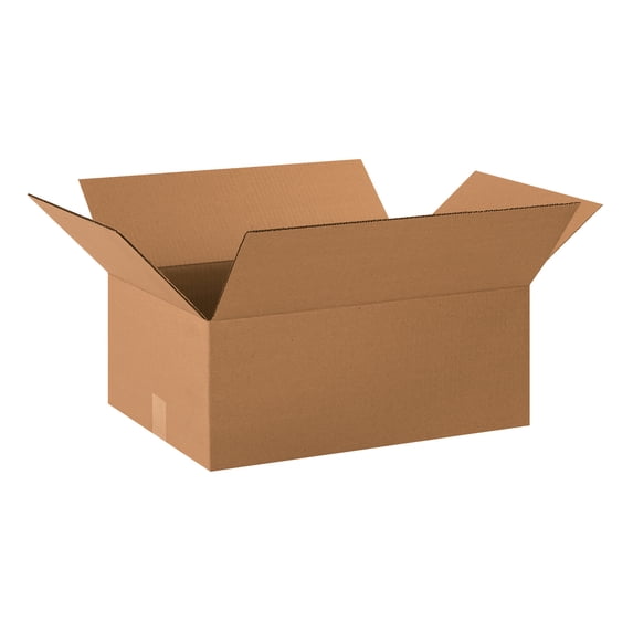 Box Partners Corrugated Boxes 20" x 14" x 8" Kraft 25/Bundle 20148 ...