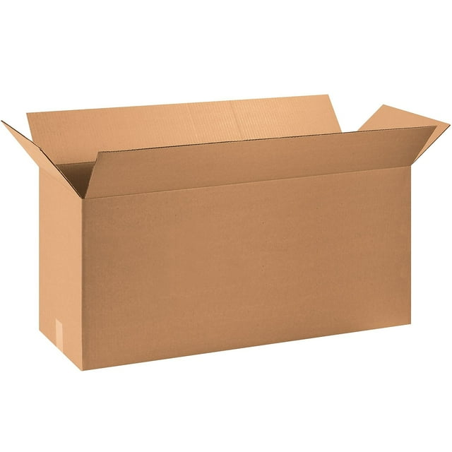 Box Partners Corrugated Boxes 36" x 12" x 16" Kraft 15/Bundle 361216 ...