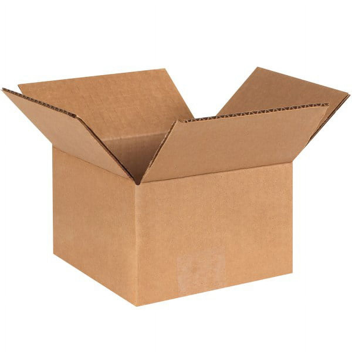 Box Partners Corrugated Boxes 6" x 6" x 4" Kraft 25/Bundle 664 ...