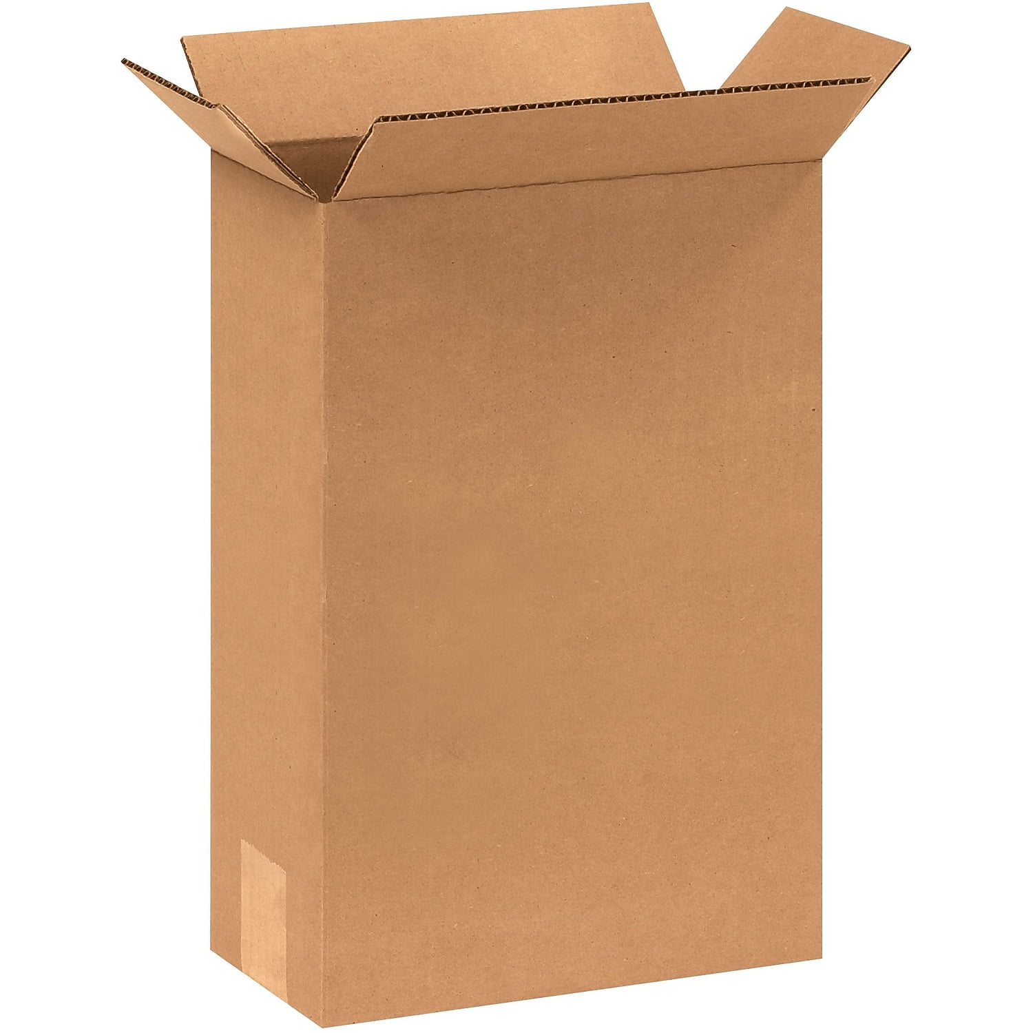 Box Partners Corrugated Boxes 8" x 4" x 12" Kraft 25/Bundle 8412 ...