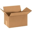 Box Partners Multi-Depth Corrugated Boxes 14" x 10" x 6" Kraft 25 ...