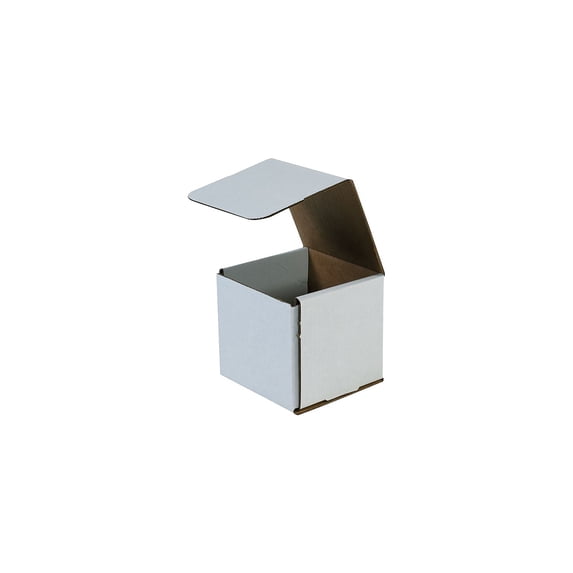 4 in x 4 in x 4 in Inside H, Literature Mailer, White, Corrugate ...