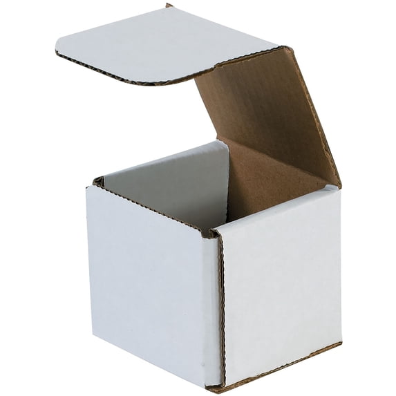 7 in x 7 in x 6 in Inside H, Literature Mailer, White, Corrugate ...