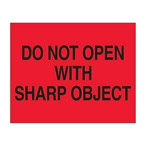 Tape Logic Label,Set,Warning Advertencia,5x6" DL1284 - Walmart.com