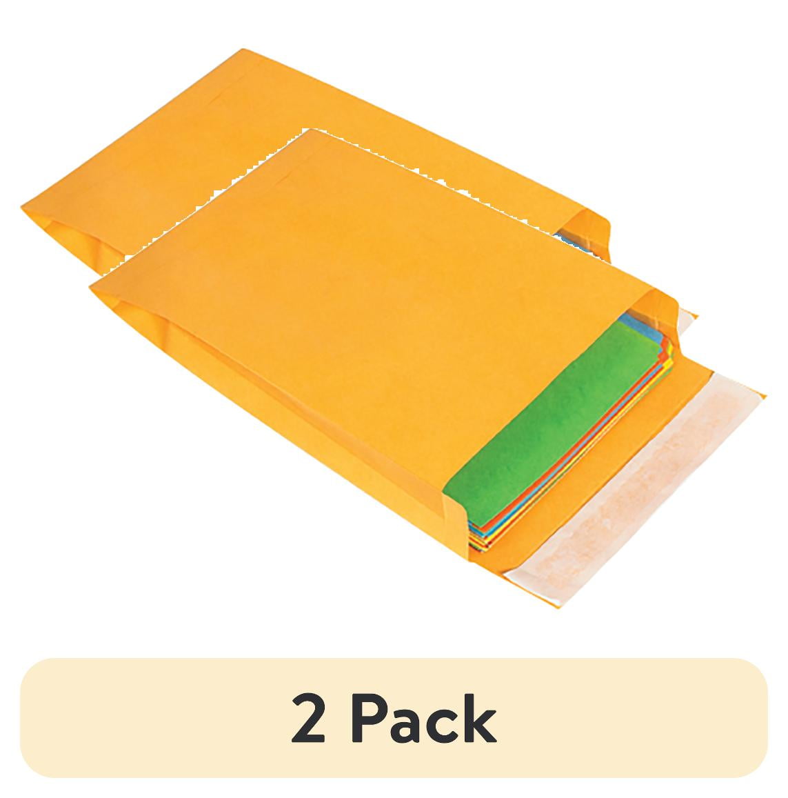 (2 pack) Box Partners Expandable Self-Seal Envelopes 10" x 13" x 2 ...