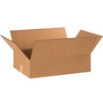 Office Depot Flat Corrugated Boxes, 18 x 13 x 5 Inches, Kraft, 25 ...