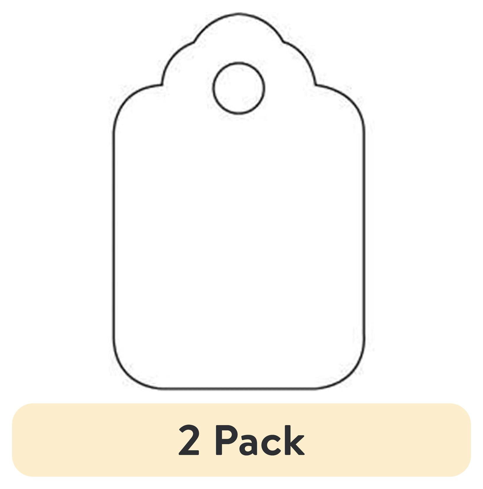 (2 pack) Box Partners G26009 1.75 x 2.87 in. White Merchandise Tags ...