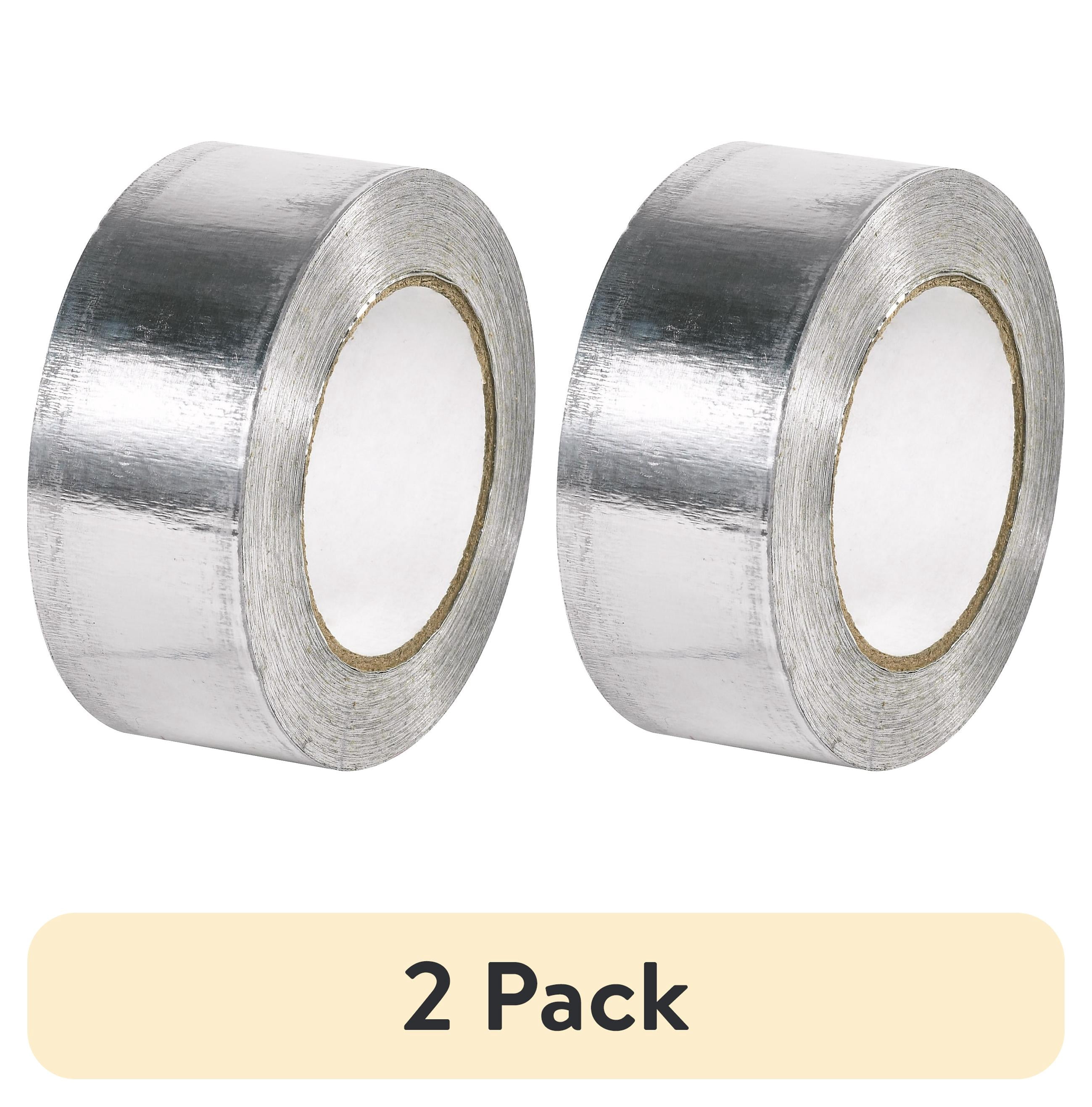 (2 pack) Box Partners Industrial Aluminum Foil Tape 5.0 Mil 3" x 60 yds ...