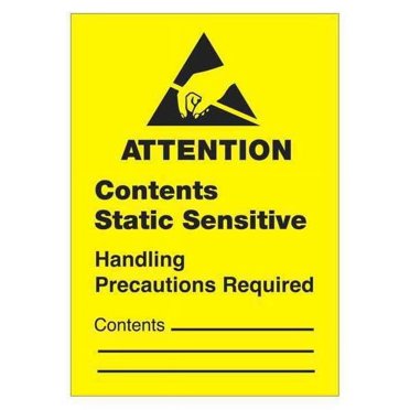 Tape Logic Label,Attention,Observe Precautions,4x4" DL9081 - Walmart.com