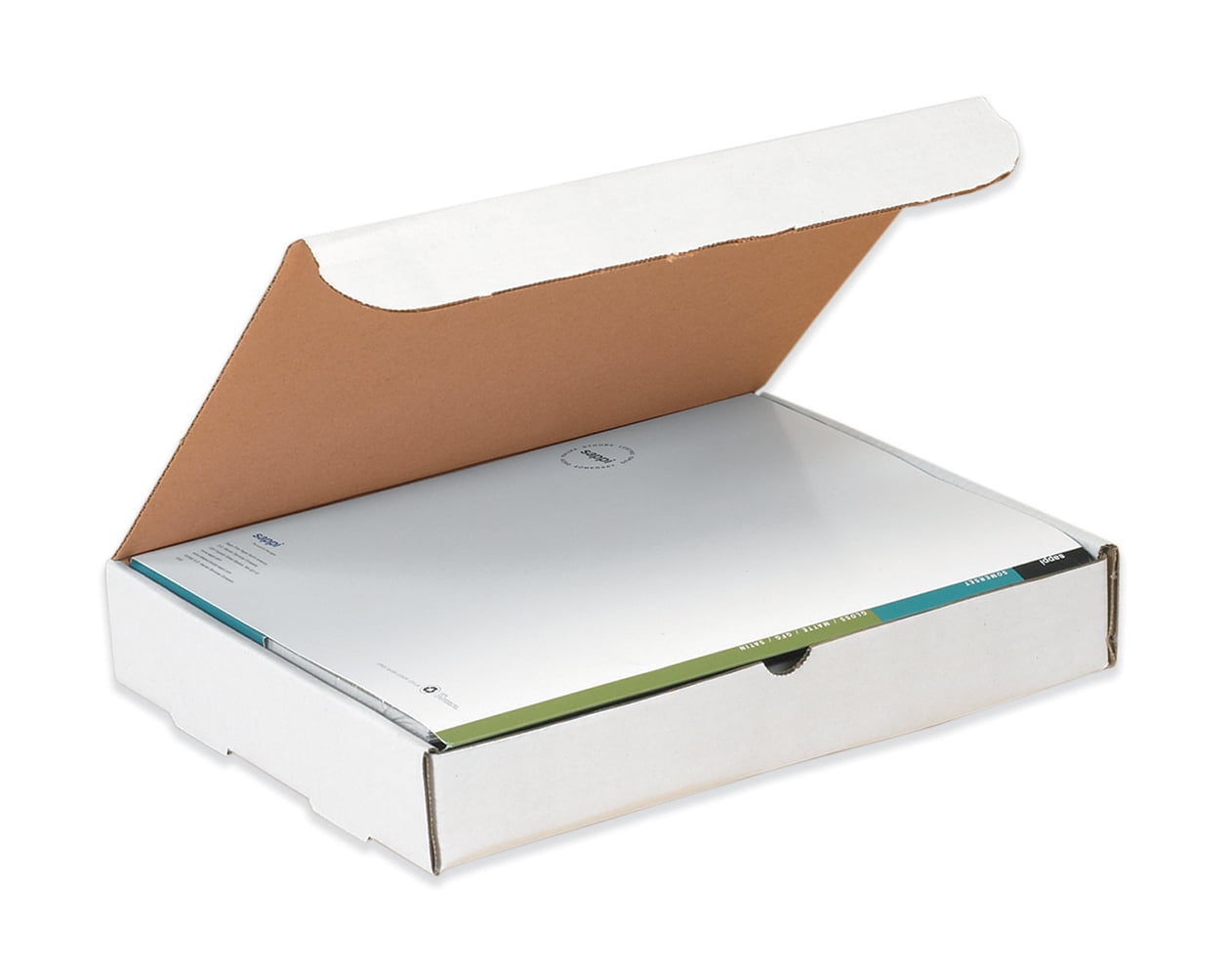 Box Partners Lit.Mailers,11-1/8x8-3/4x2,White,50/BDL - BXP M1182 ...