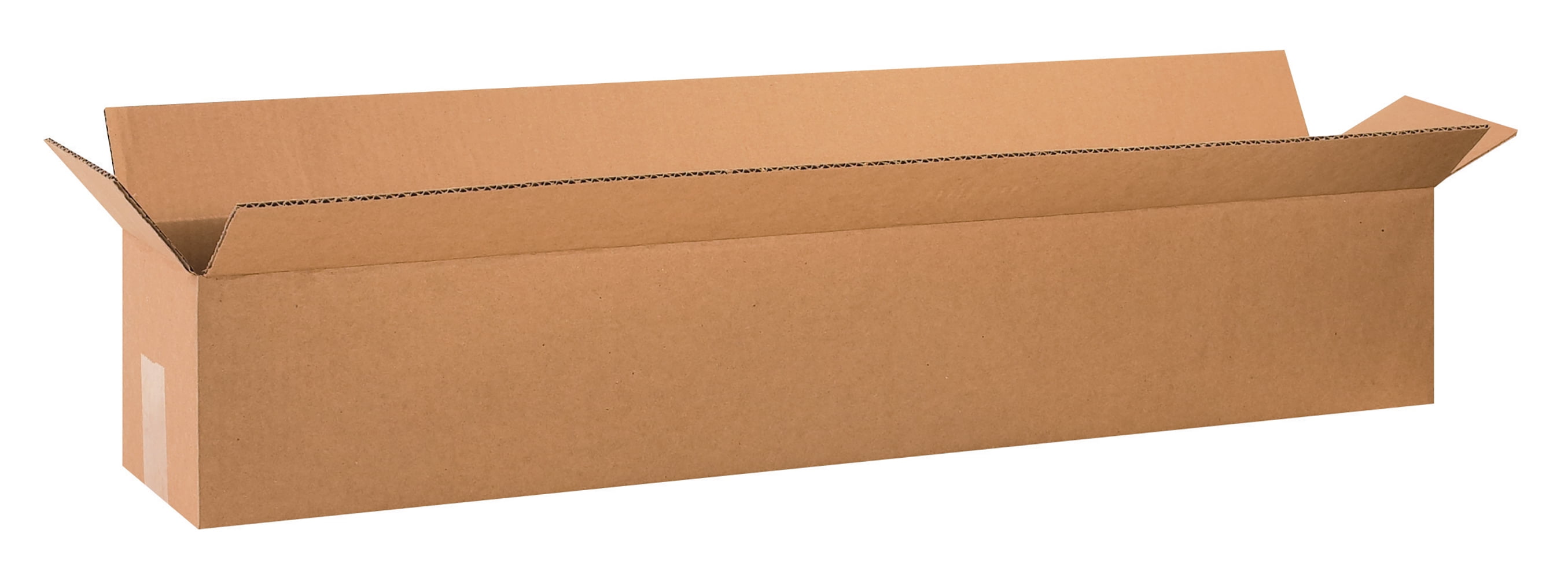 Box Partners Long Corrugated Boxes 36" x 6" x 6" Kraft 25/Bundle 3666 ...