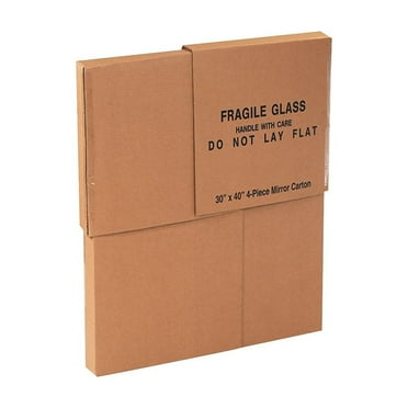 UBoxes 3 Picture & Mirror Moving Boxes for Large Pictures up to 40x60 ...