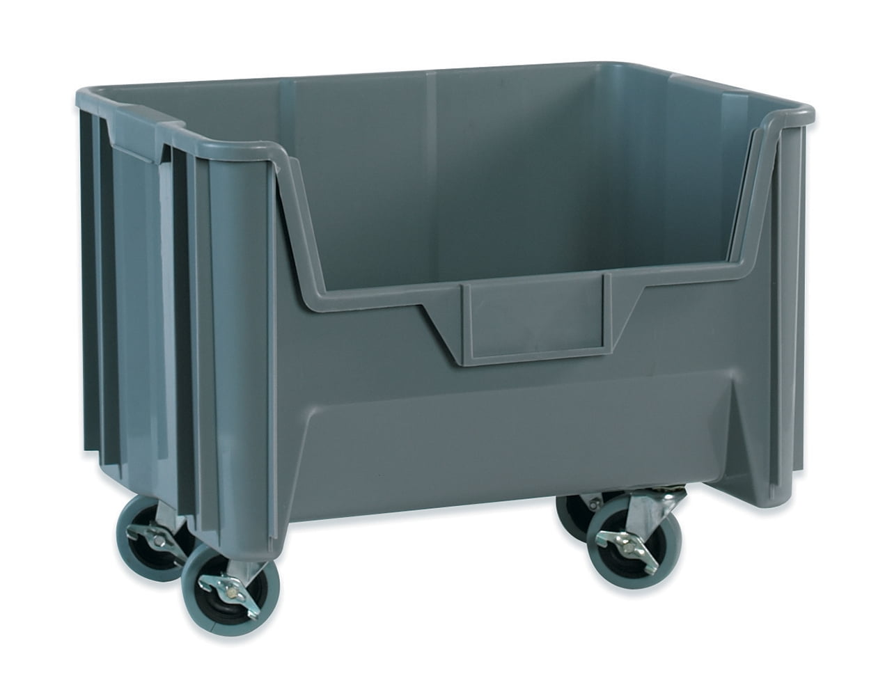 Box Partners Mobile Giant Stackable Bins 19 7/8" x 15 1/4" x 12 7/16 ...