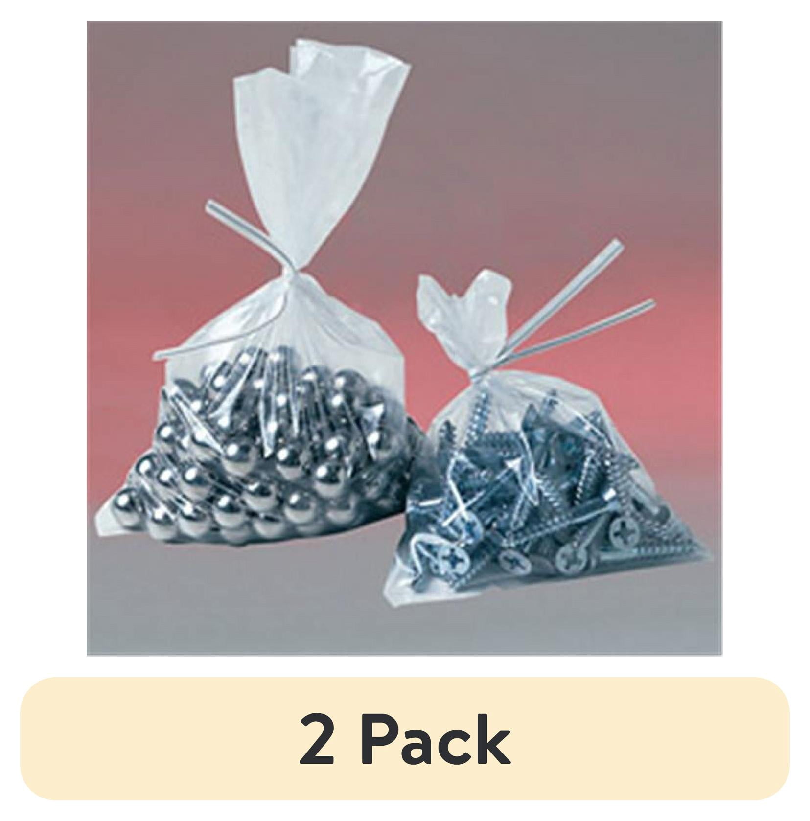 (2 pack) Partners Brand Flat Poly Bag,18x30",6 mil,PK200 PB8585 ...