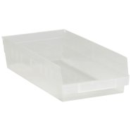 Box Partners Space Age Totes,23x15x16,BL,6/CS - BXP BINS189 - Walmart.com