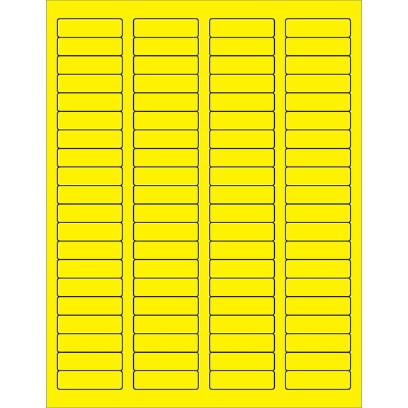 Office Depot® Brand Rectangle Laser Labels, LL223CL, 4" x 2", Clear ...