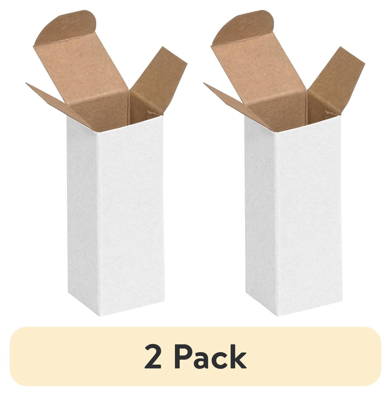 (2 pack) Partners Brand Cartons,Rev Tuck,1 1/2x1 1/2x4",PK1000 RTD1W ...