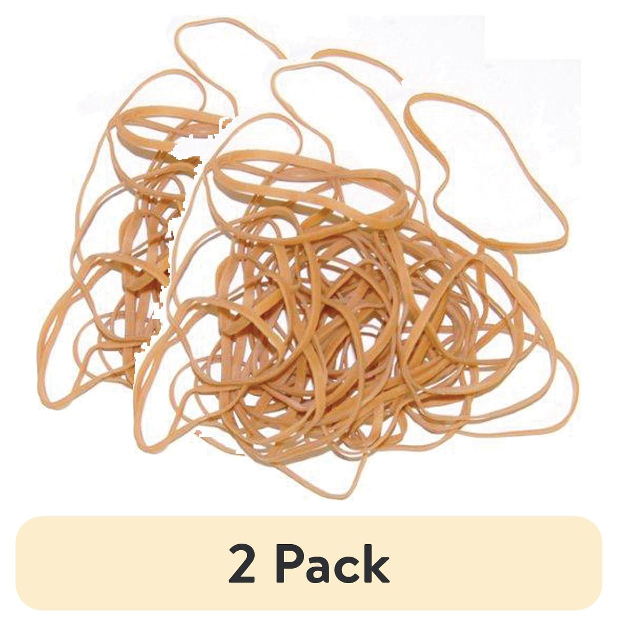 (2 pack) Box Partners Rubber Bands,1/8x3.5,BRN,10 Lbs./CS - BXP BAN411 ...