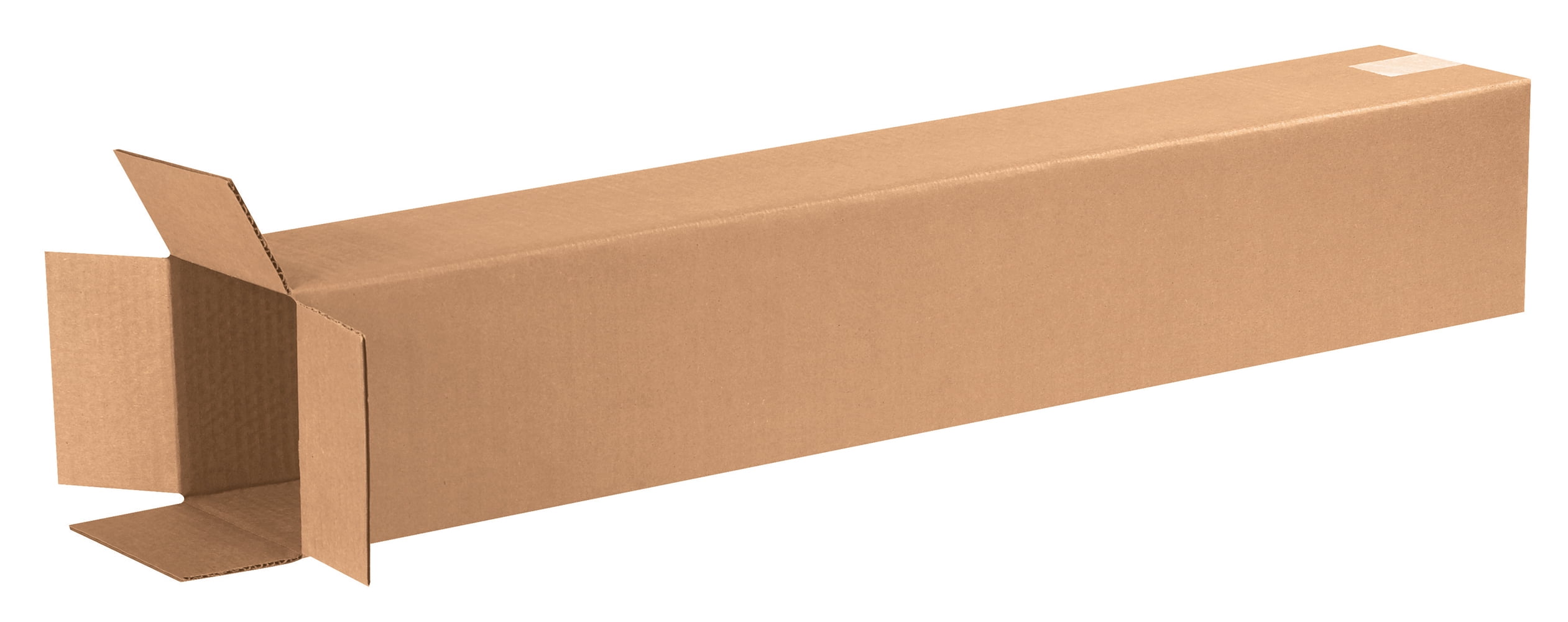 Box Partners Tall Corrugated Boxes 6" x 6" x 36" Kraft 25/Bundle 6636 ...
