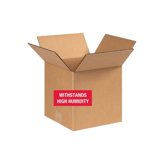 Box Partners Weather Resistant Corrugated Boxes W5C 8" x 8" x 8" Kraft ...