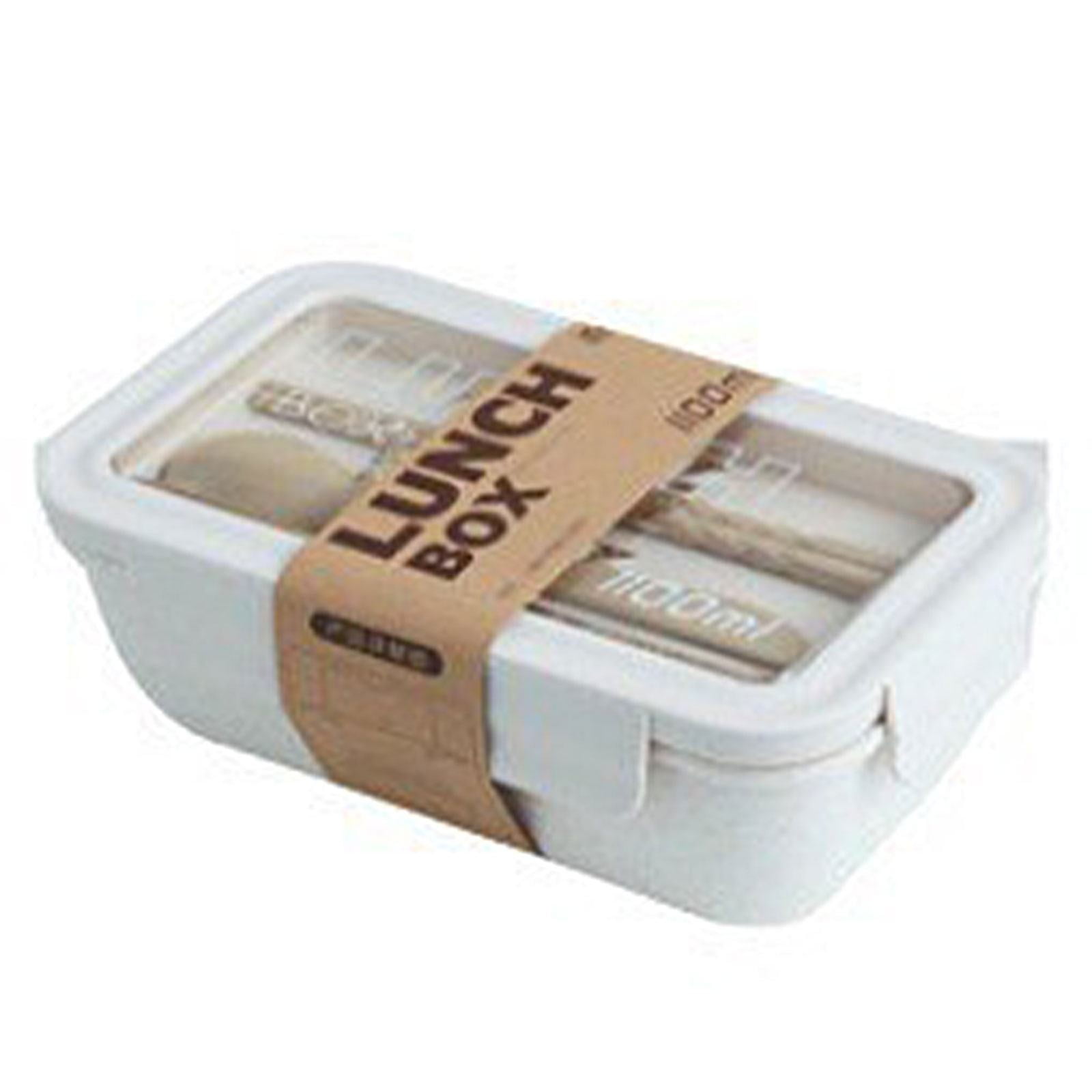 Box Portable Lunch Leakproof Salad Container With Spoon & Chopsticks ...