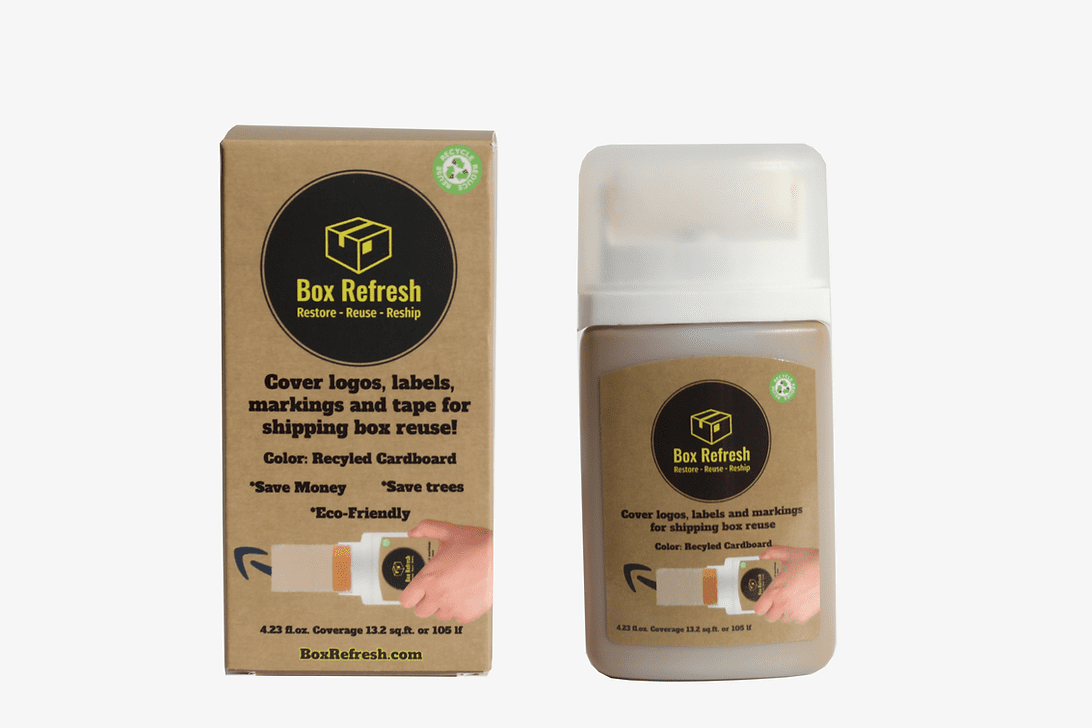 Box Refresh Cover Labels, Logos, and Markings for shipping box reuse ...