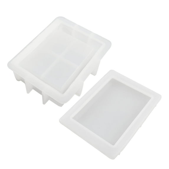 Box Resin Molds with Lid Jewelry Gift Box Mold for Epoxy Resin Casting ...
