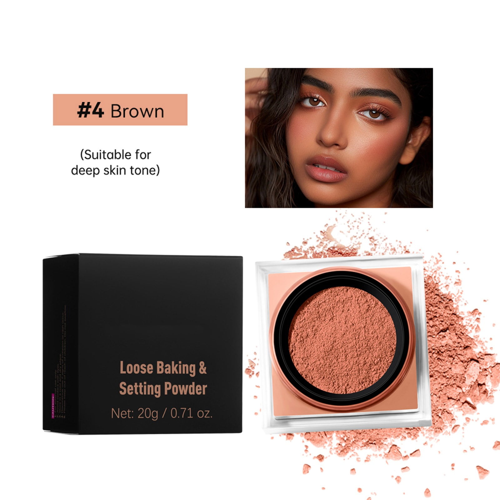 Box Set Makeup Powder - Long-lasting Matte Finish, Soft Focus, Oil ...