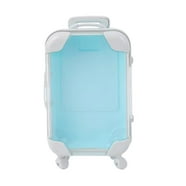 Walmart Hard Shell Cosmetic Travel Case for Makeup or Toiletries, White ...