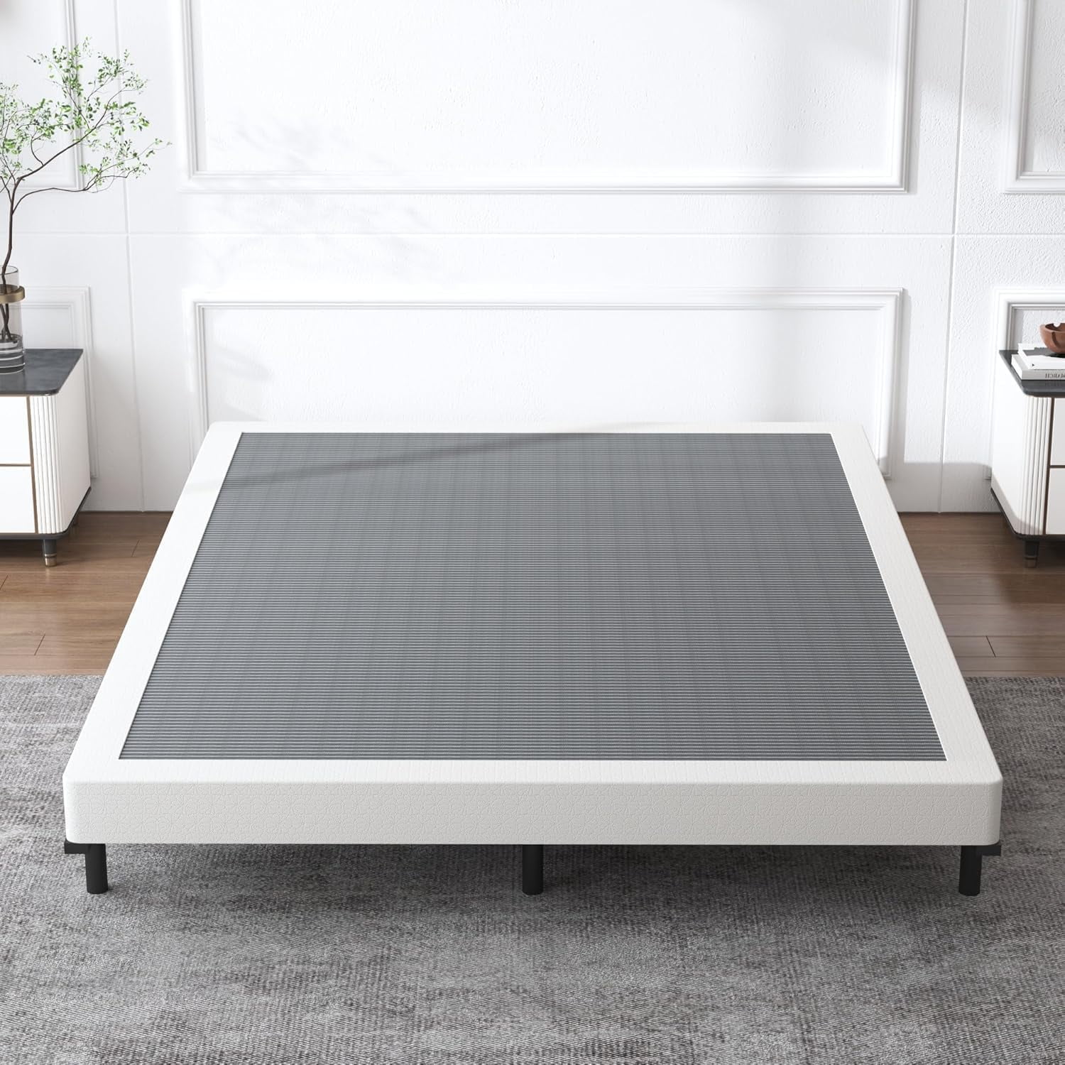 Box Spring Full Size 5 Inch High, Heavy Duty Mattress Foundation ...
